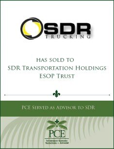 PCE Executes ESOP Transaction for SDR Trucking